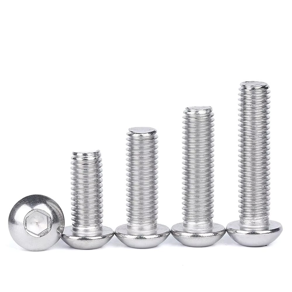 M5x35 Hex Button Head Screw - Pack Of 10 | Flux Electronix