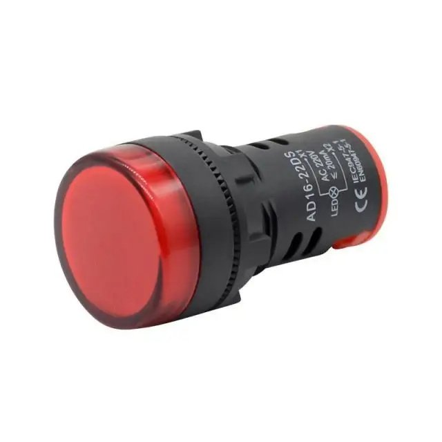 Led Indicator Lamp 24Vdc - 22mm - Red | Flux Electronix