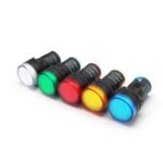 Led Indicator Lamp 220Vac - 22mm - Green | Flux Electronix