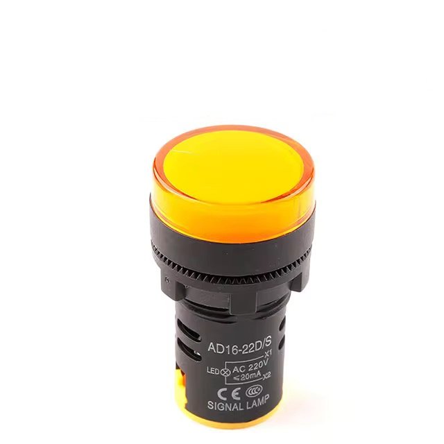 Led Indicator Lamp 220Vac - 22mm - Green | Flux Electronix