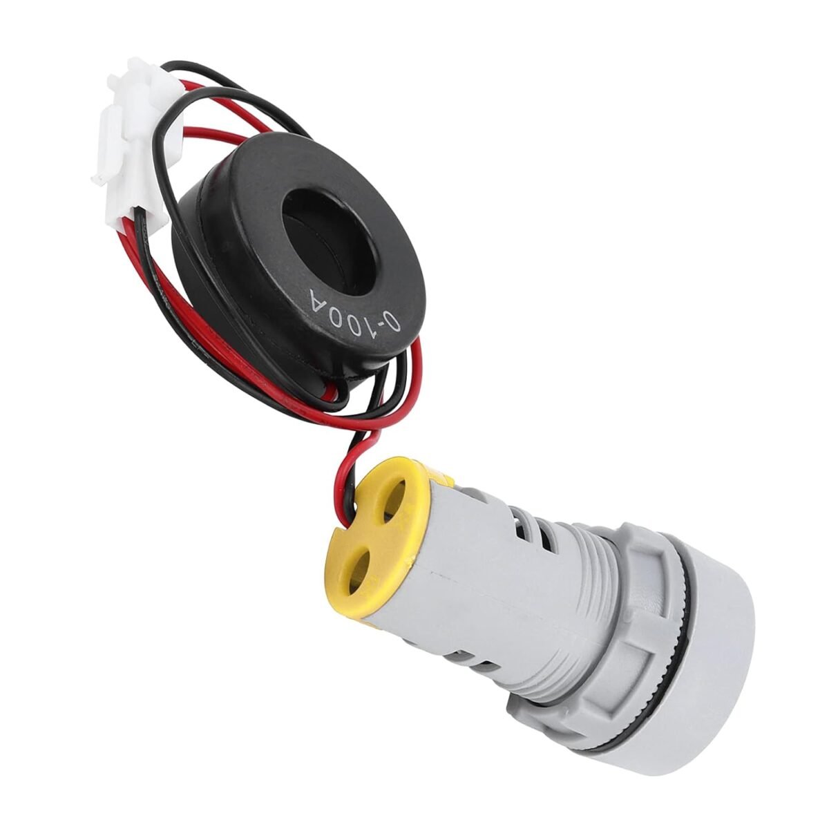 Round Ac Current Indicator - 22mm - Yellow | Flux Electronix