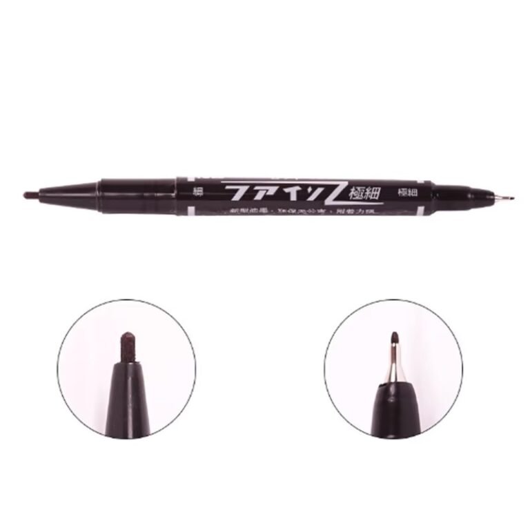 Black Permanent Marker Pen 0.5/1mm (For PCB Drawing) | Flux Electronix