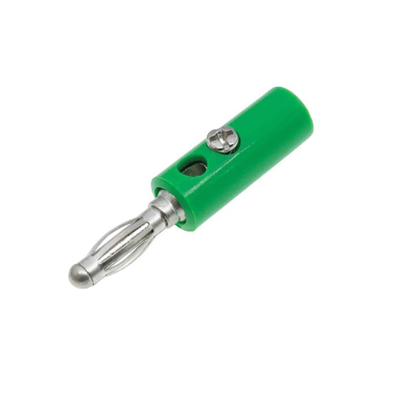 Male Banana Plug (4 mm) , Yellow Color | Flux Electronix