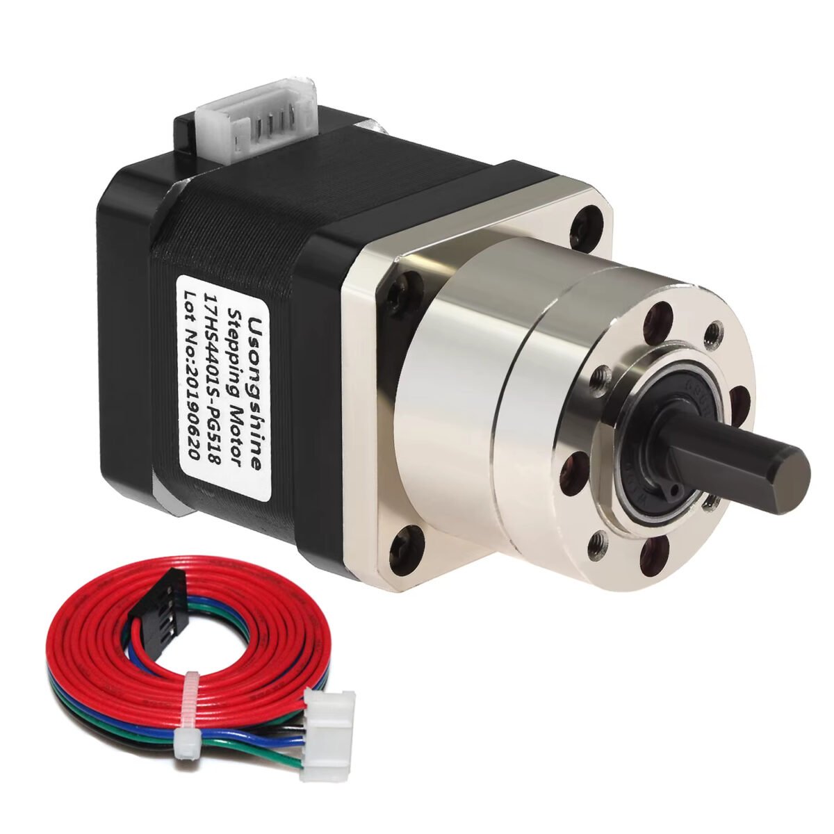 Nema17 Stepper Motor With 5.18:1 Planetary Gearbox - 17HS4401S-PG518 ...