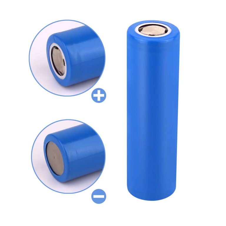 Rechargeable Li-ion 18650 Battery - Blue | Flux Electronix