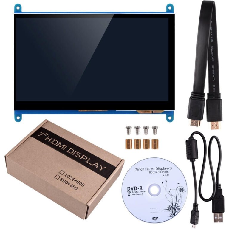 7Inch Capacitive Touchscreen LCD, 800x480, HDMI | Flux Electronix