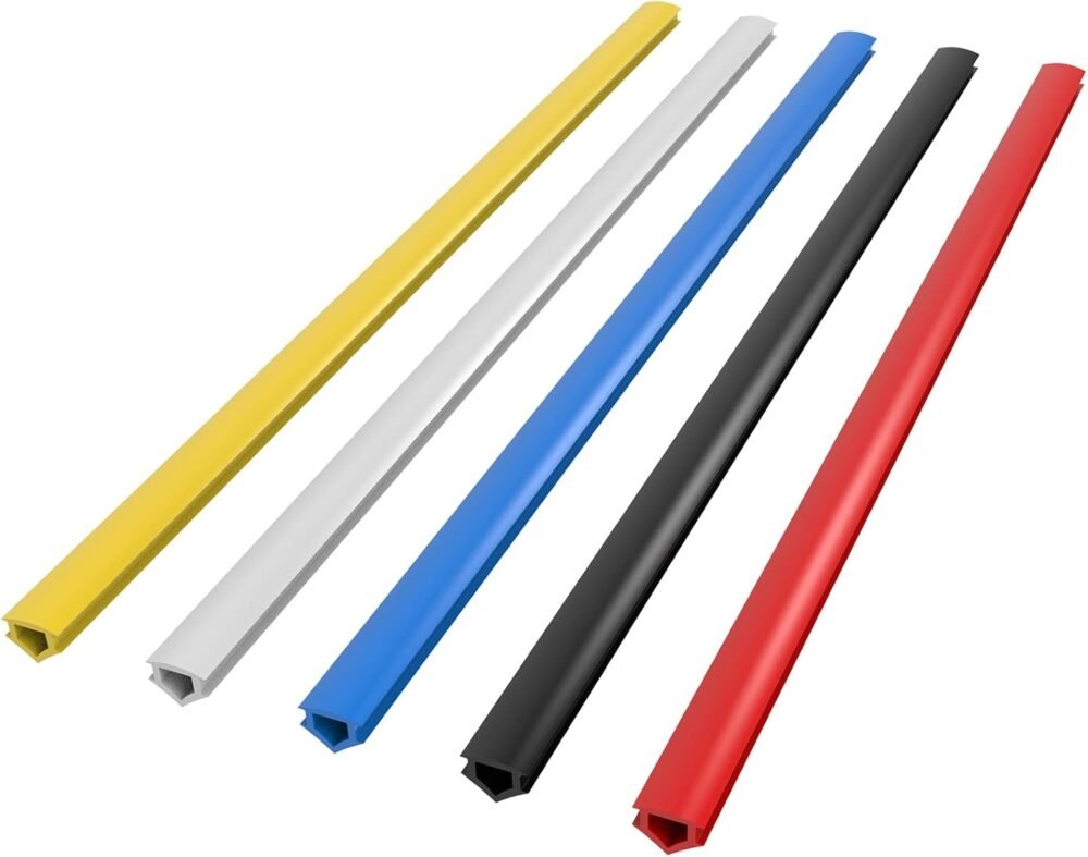 BLACK Flat Sealing Strip 2020 6mm- 1 Meter | Flux Electronix