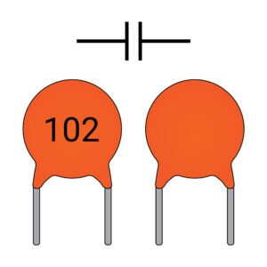 Ceramic Capacitor 100nF - 50v (PF104) | Flux Electronix