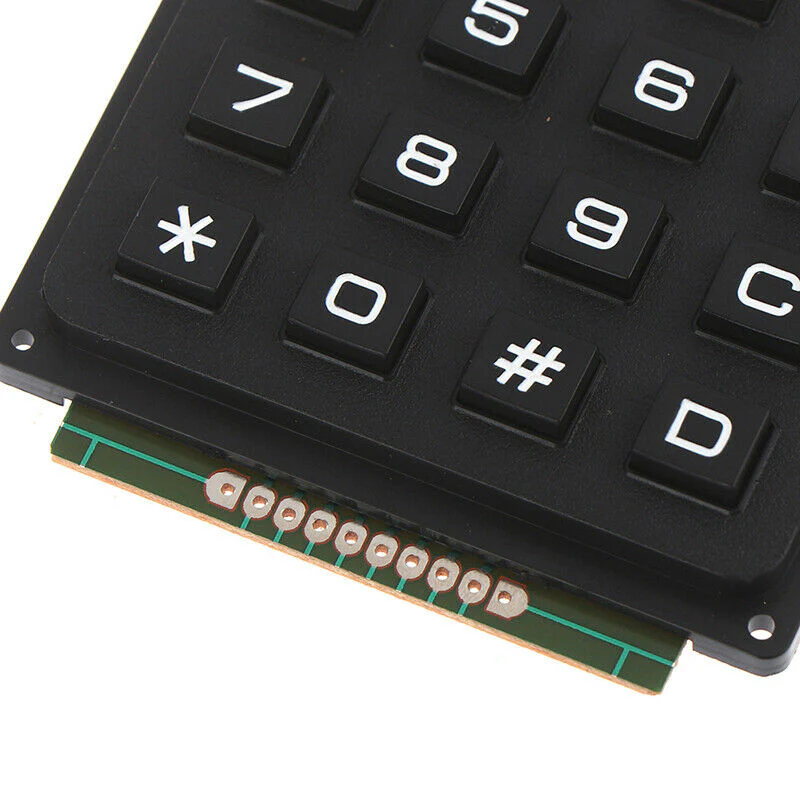MCU Standard keyboard Matrix Keypad 16 Key (4×4) | Flux Electronix
