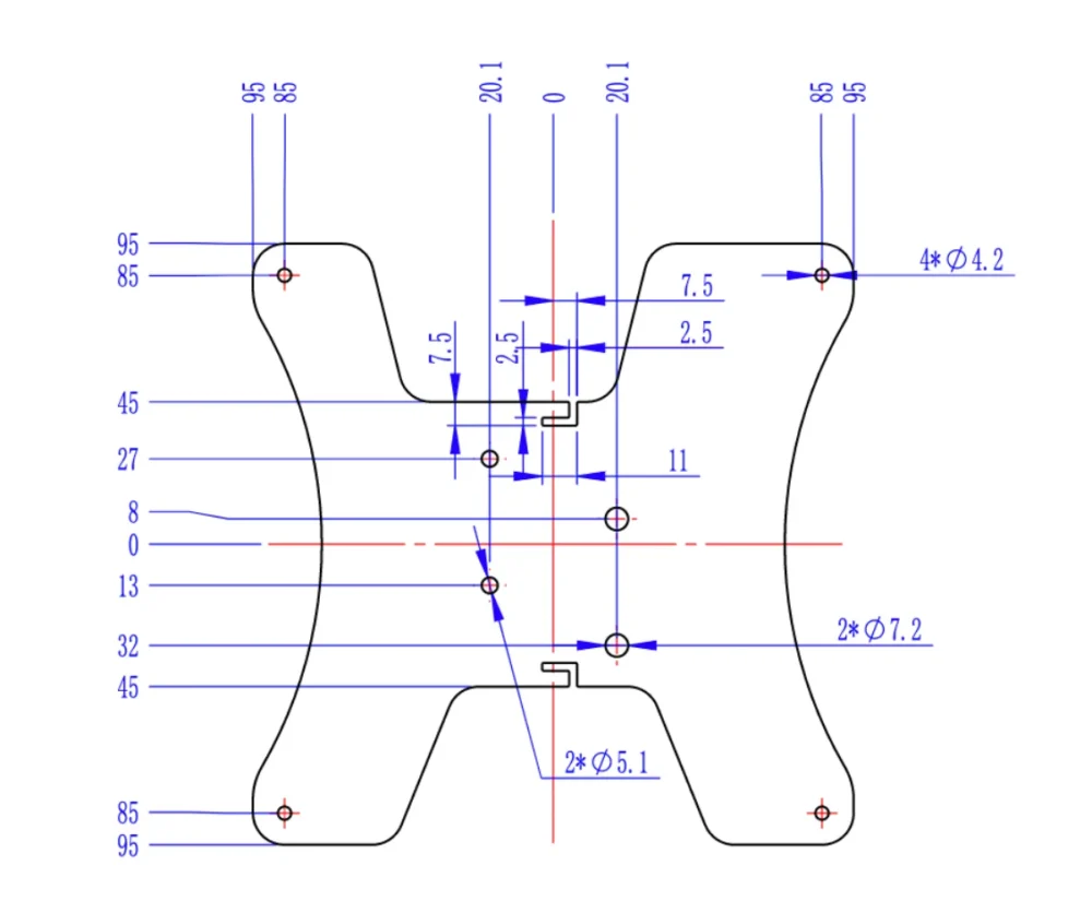 Creality Ender 3 Series Y-Axis Carriage Plate | Flux Electronix